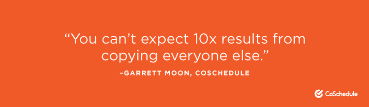 The Best Formula For 10X Marketing Growth Is Here - CoSchedule