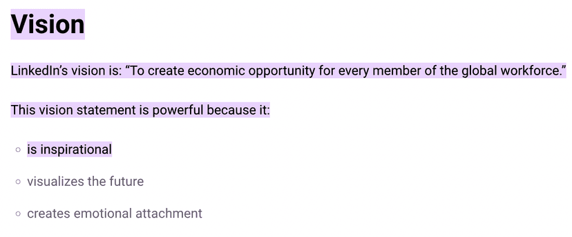 How To Write A Vision Statement (+ 20 Real-Life Examples)