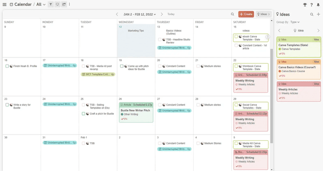 How The Side Blogger Uses CoSchedule Marketing Calendar To Manage Their ...