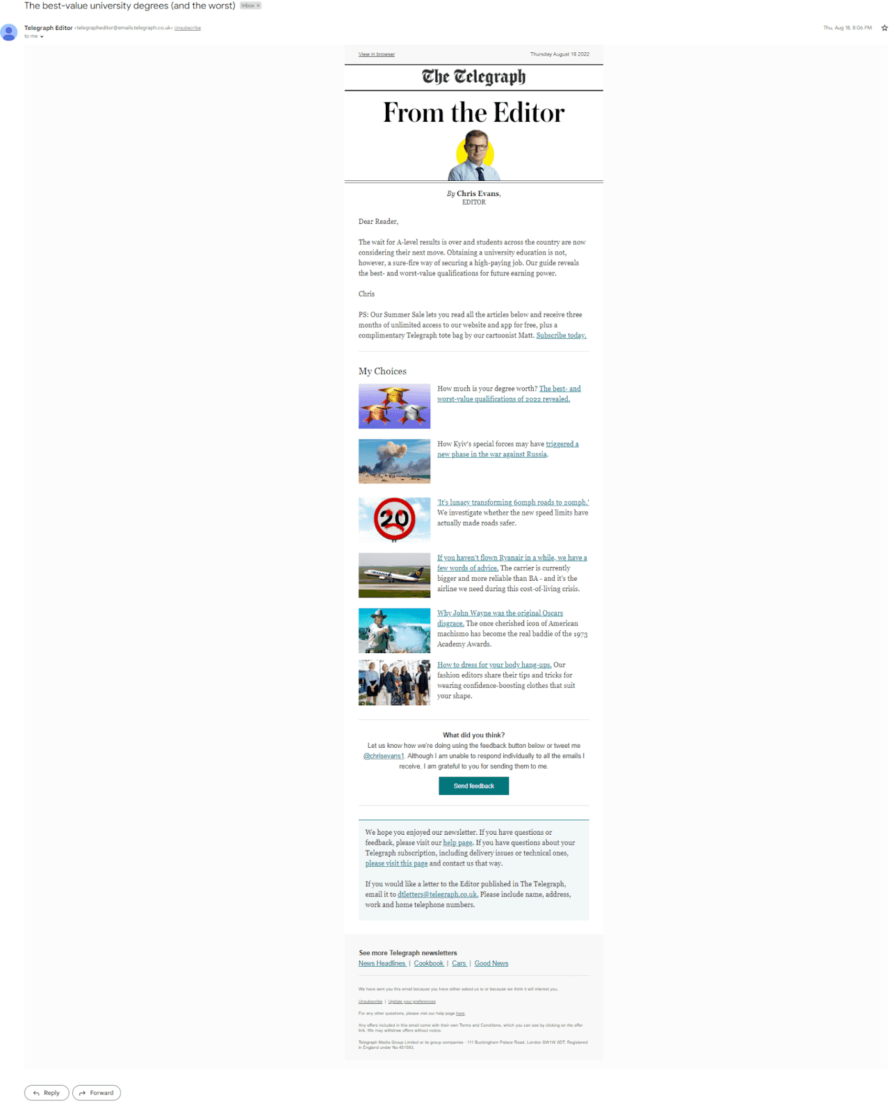 25 Examples Of Awesome Email Marketing