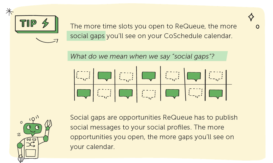 Fine-Tune Your Publishing Schedule Using ReQueue Settings - CoSchedule Blog
