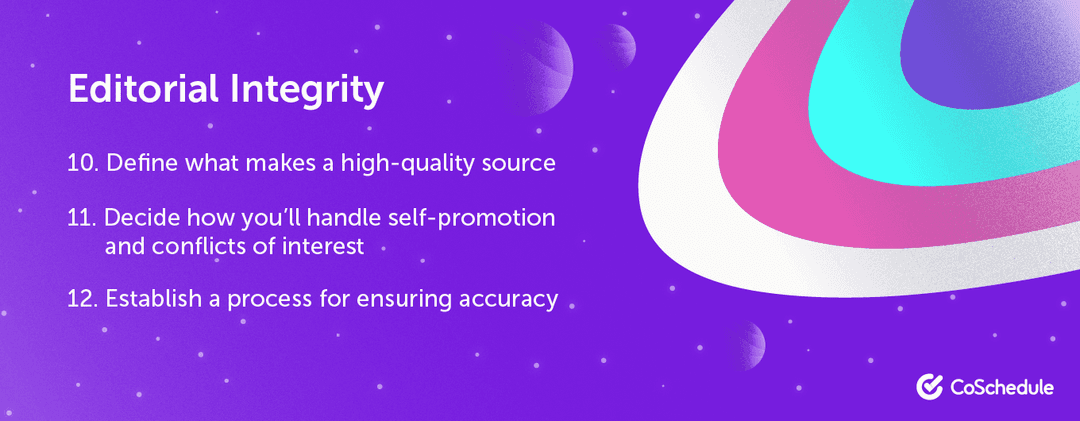 A 12-Step Editorial Guidelines Template for High-Quality Content