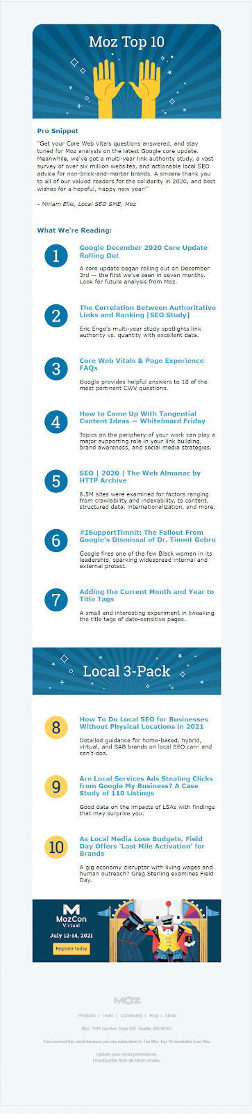 The 12 Best Newsletter Examples to Inspire Your Own in 2021