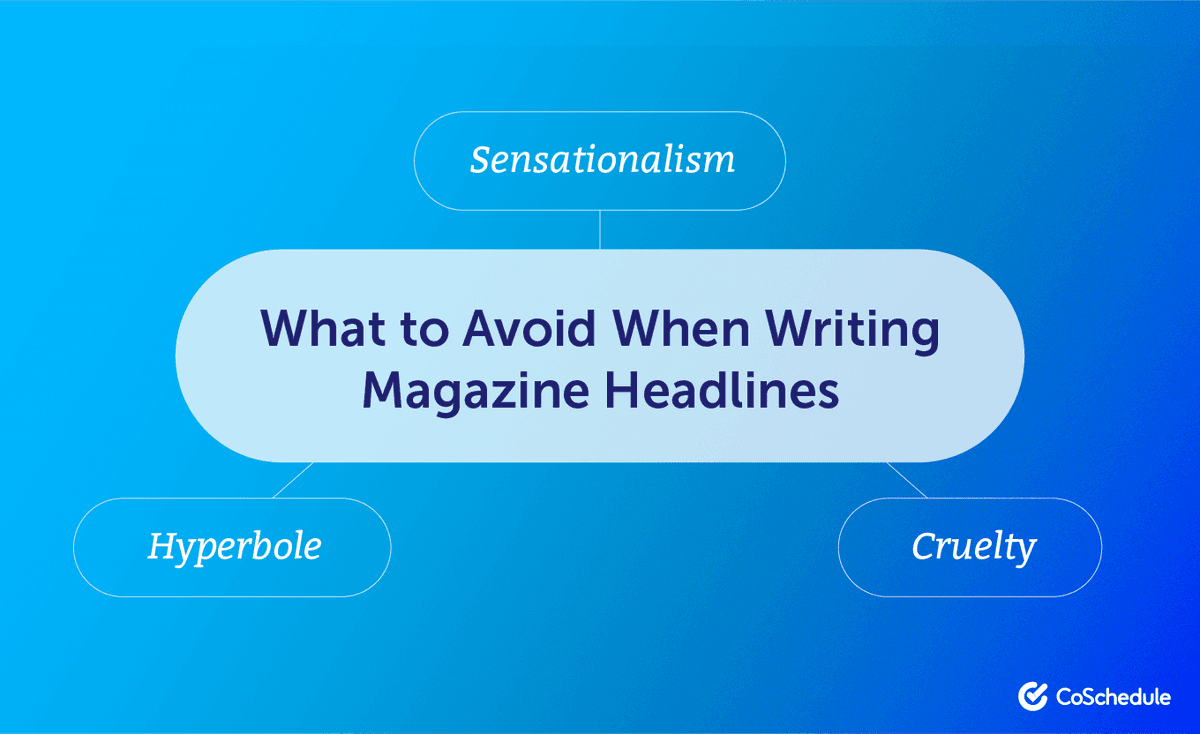 What Can Writers Learn From Effective Magazine Headlines?