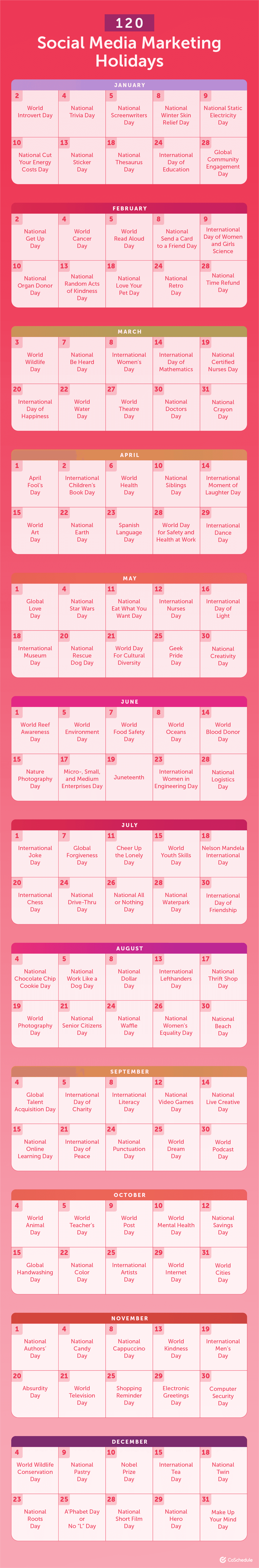 Plan The Best Content With Our Instagram Calendar Template