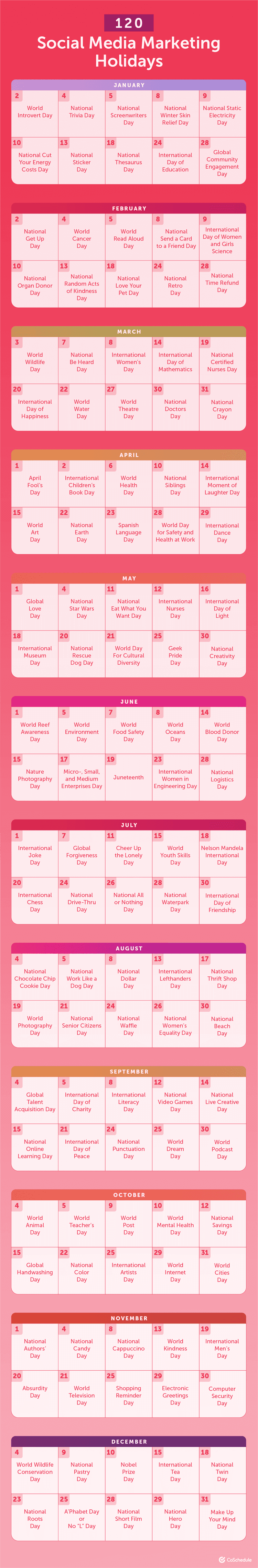 Plan The Best Content With Our Instagram Calendar Template
