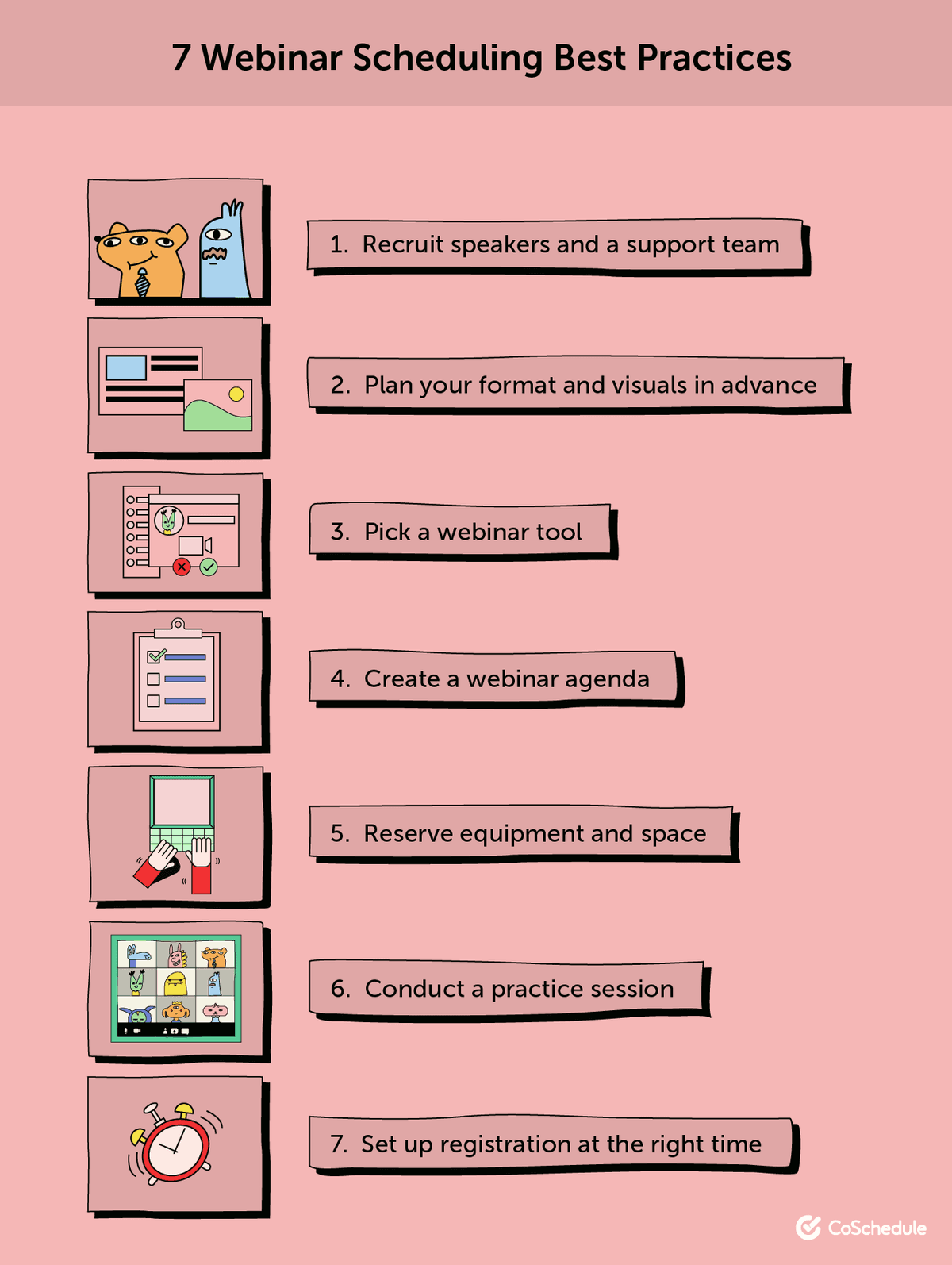 Webinar Schedule: How to Effectively Plan and Schedule Webinars