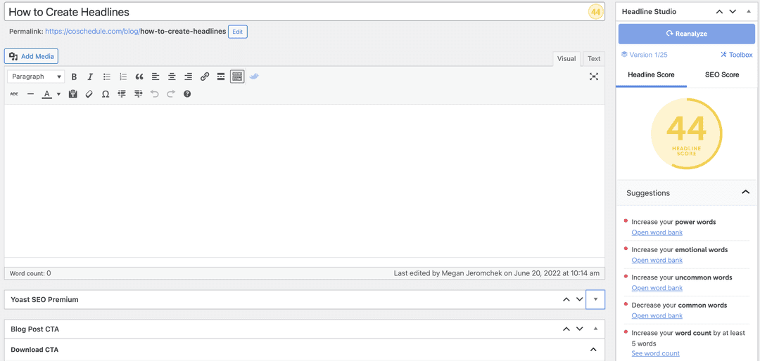 How to Confidently Create Your Best WordPress Headlines with the ...