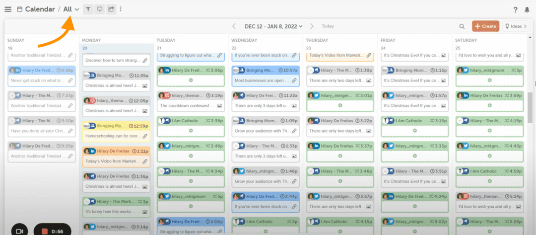Author Of Popular Blog Uses Marketing Calendar to Organize Her Many ...