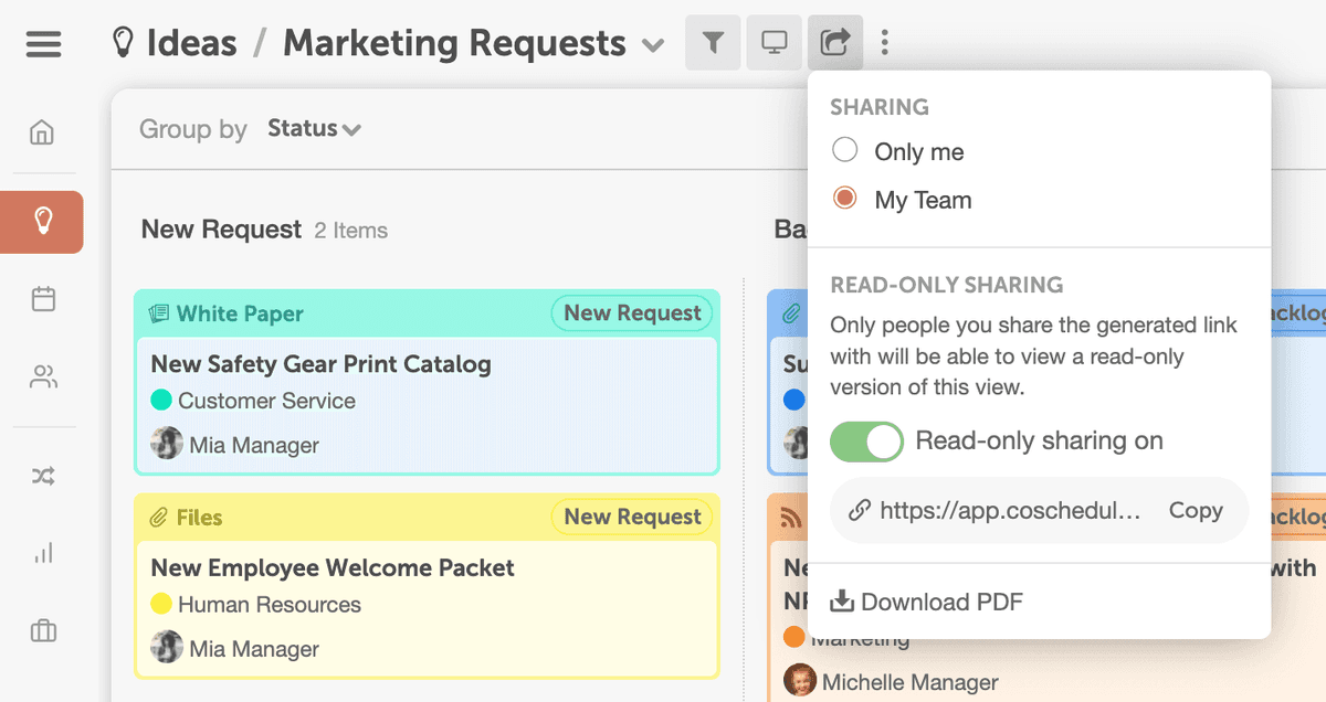 How to Triage Incoming Marketing Requests With CoSchedule Marketing Suite
