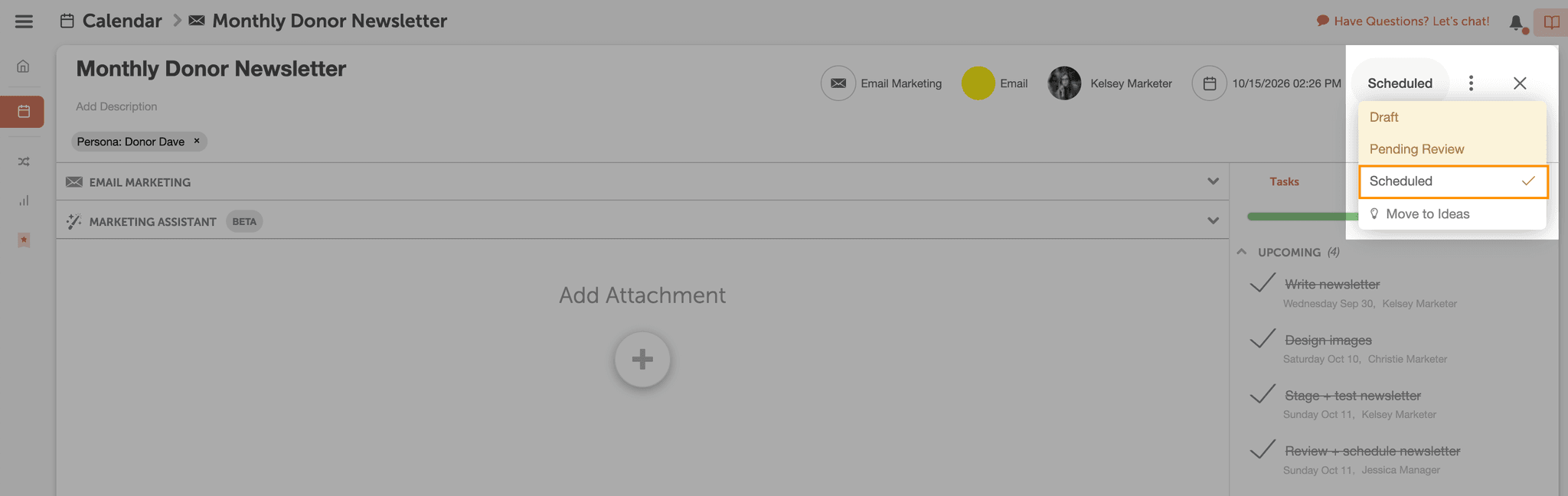 Create An Email Calendar With CoSchedule Calendars - CoSchedule Blog