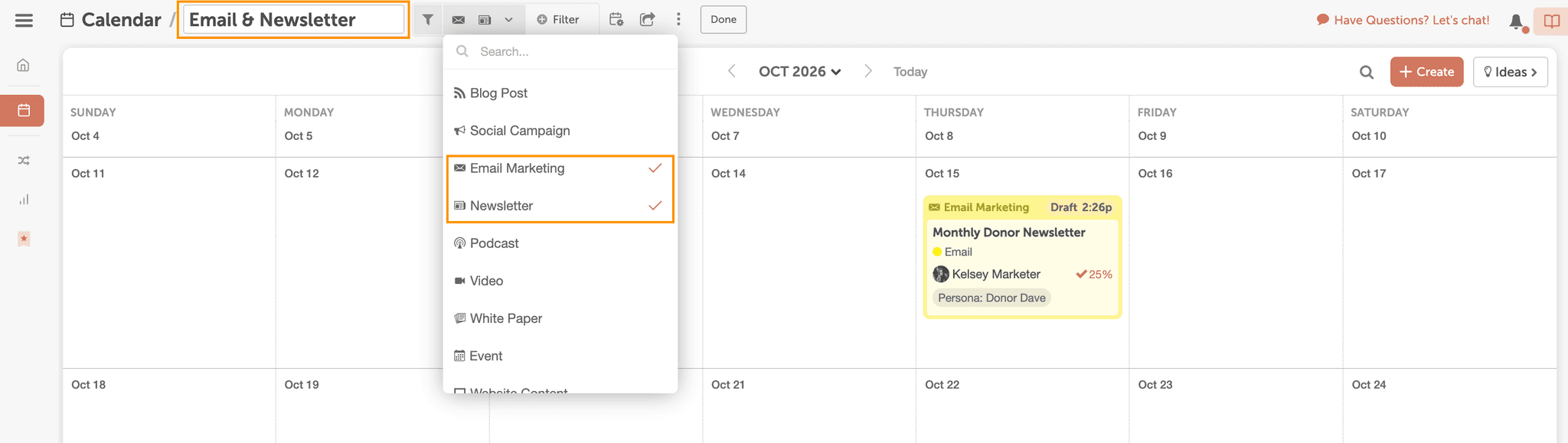 Create An Email Calendar With CoSchedule Calendars - CoSchedule Blog