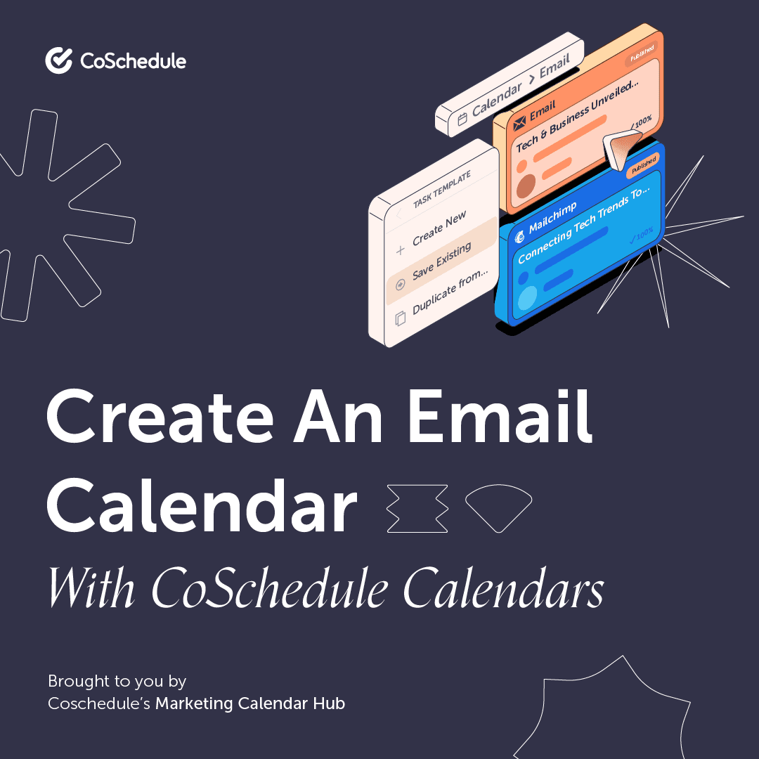 Create An Email Calendar With CoSchedule Calendars - CoSchedule Blog