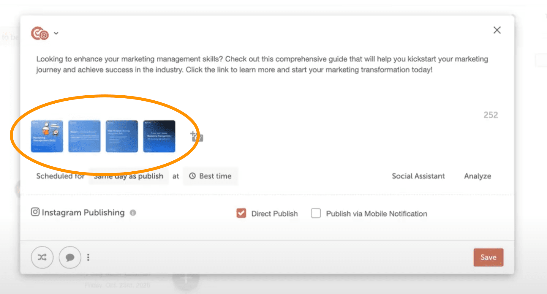 New Social Media Features Available In CoSchedule Calendars