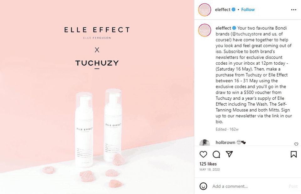 Elle Effect x Tuchuzy collaboration