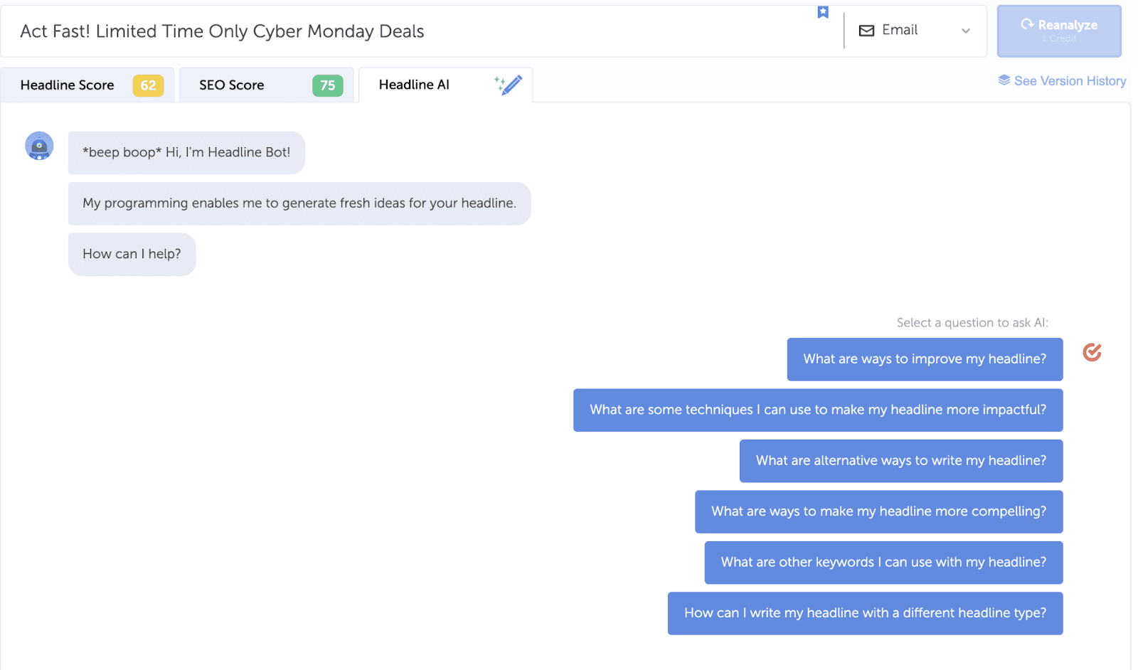 Write Better Headlines: Headline Analyzer From CoSchedule