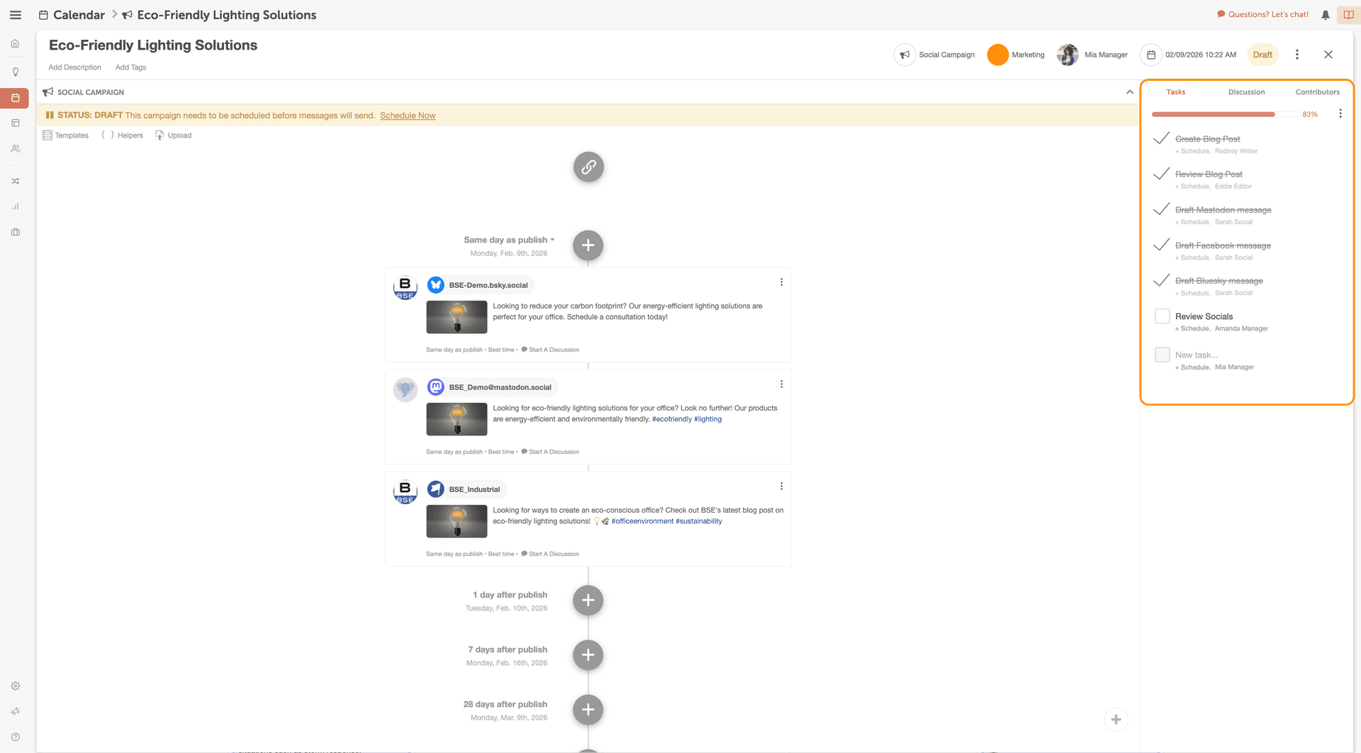 Bluesky Integration Now Available On CoSchedule Calendars - CoSchedule Blog