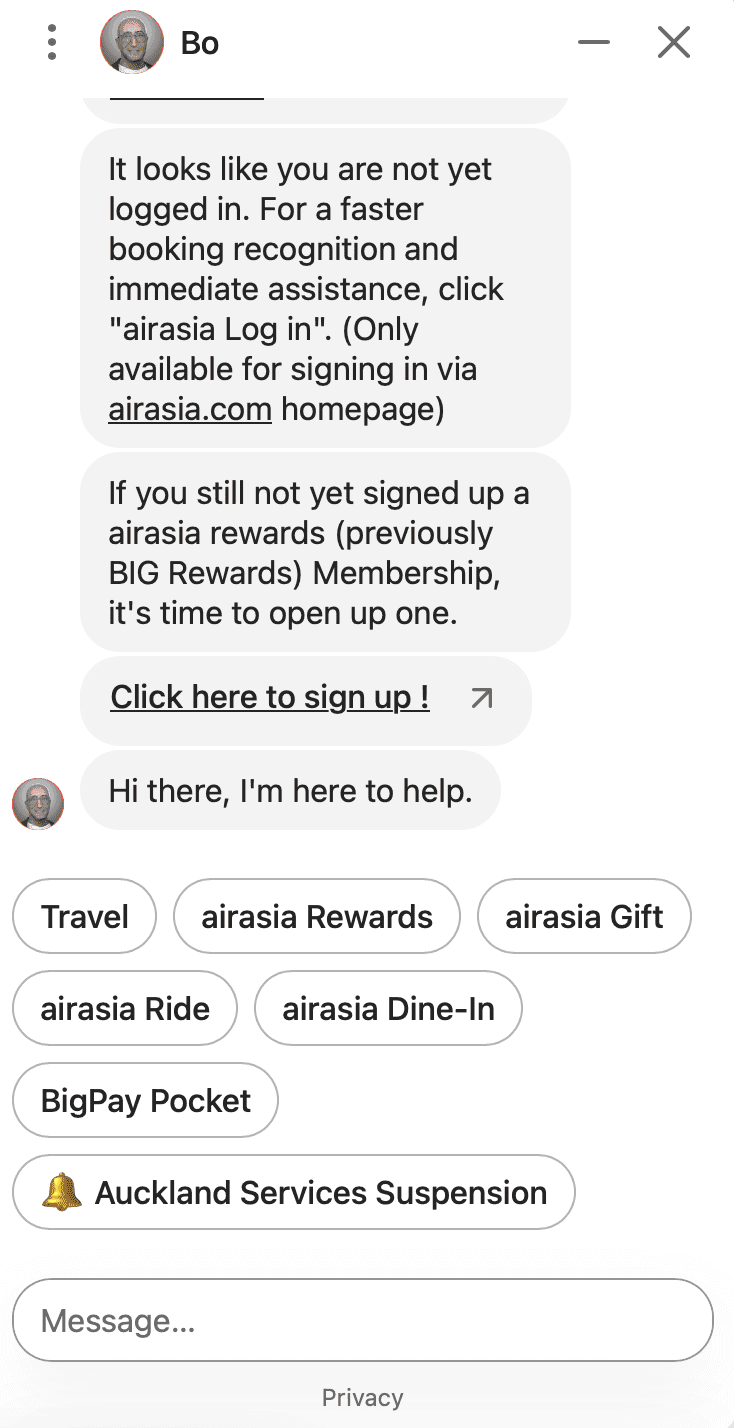 airasia customer support
