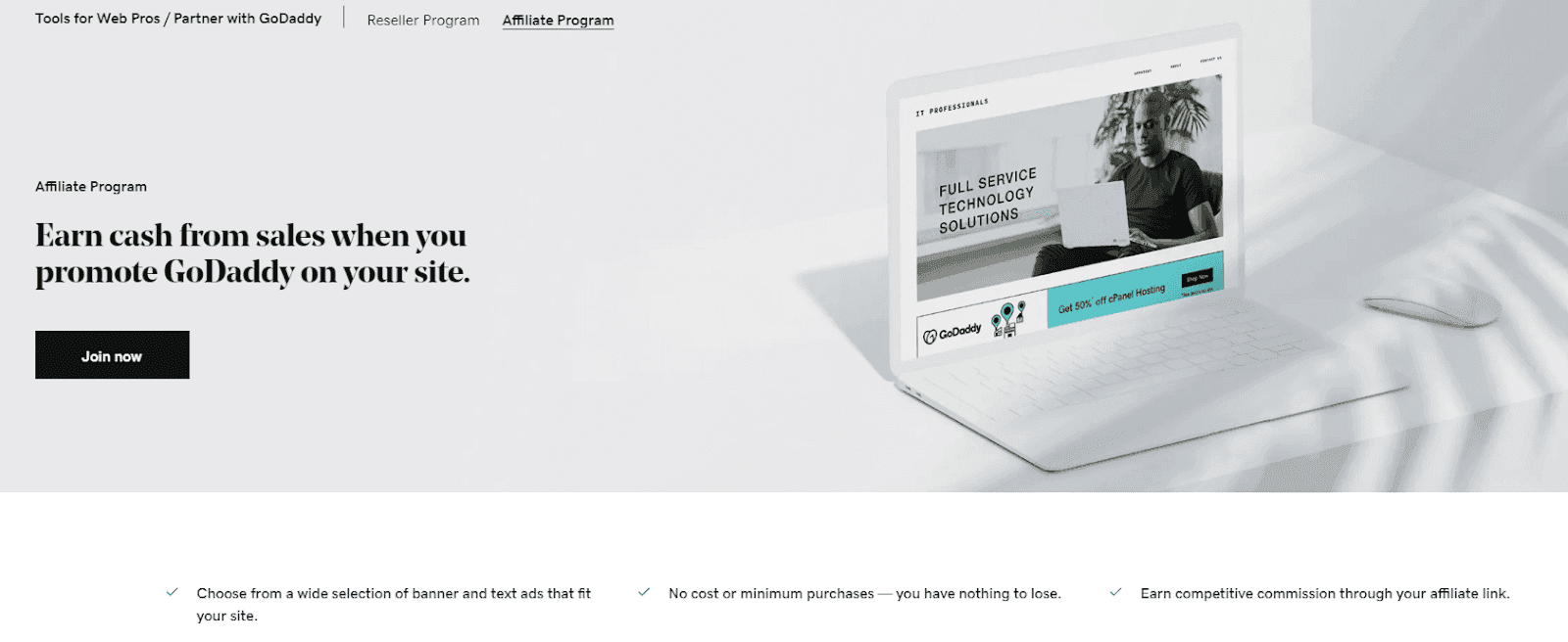 GoDaddy Affiliate Programs