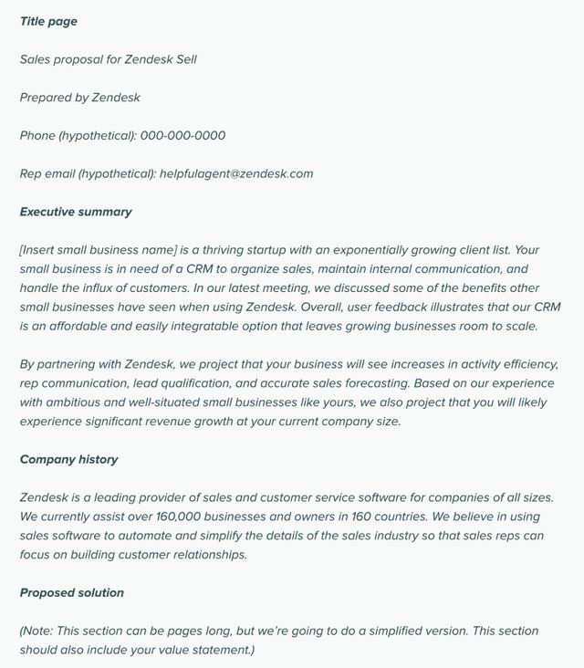 Proposal Generator Powered By Hire Mia