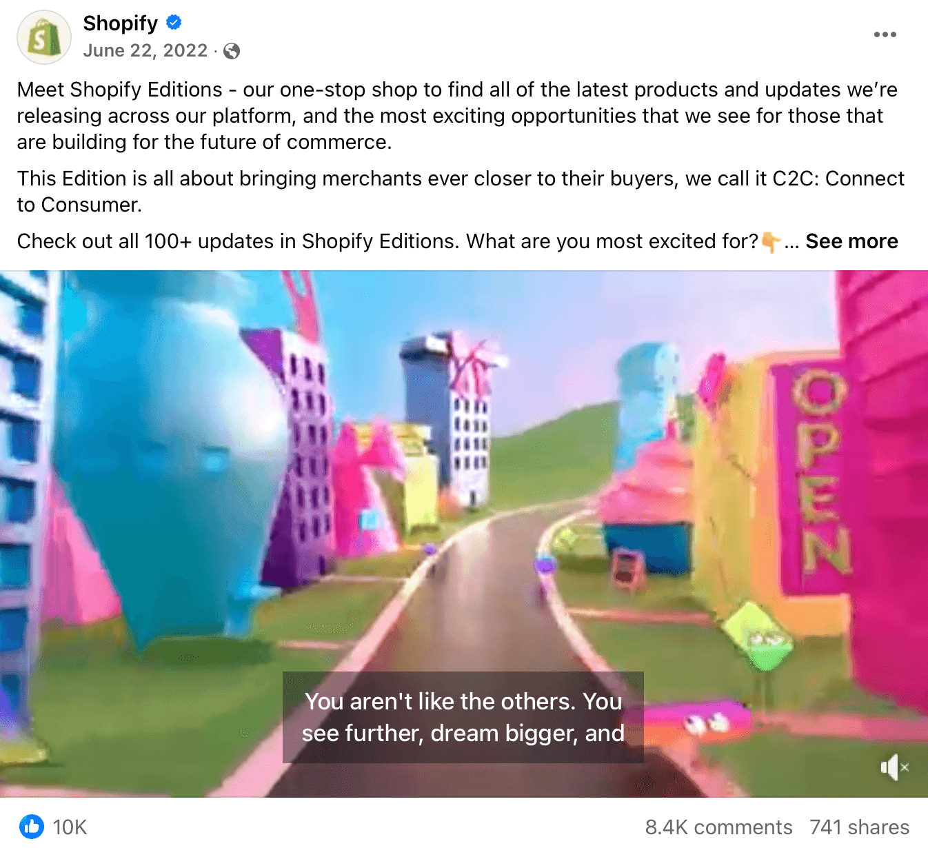 Shopify on Facebook