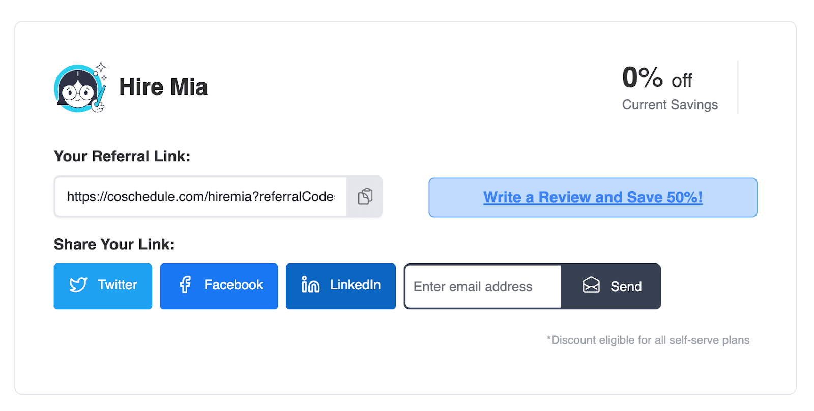 Hire Mia Launches New Referral Program