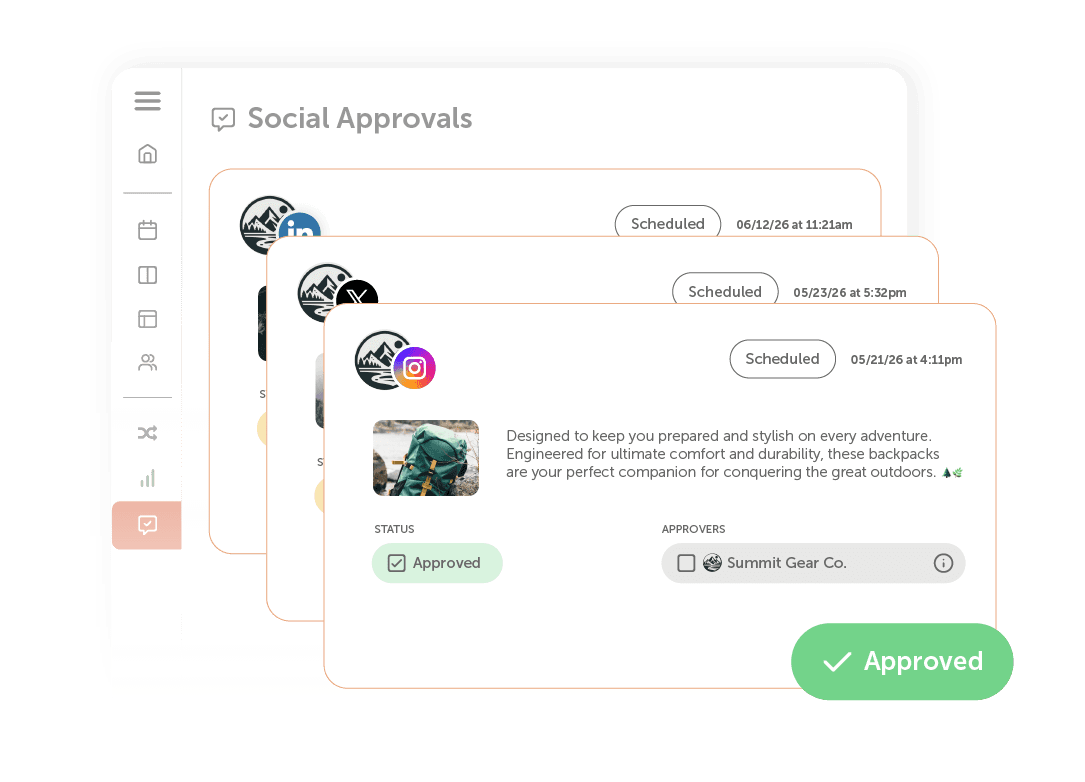 Approve Messages Before Publish With New Social Approvals