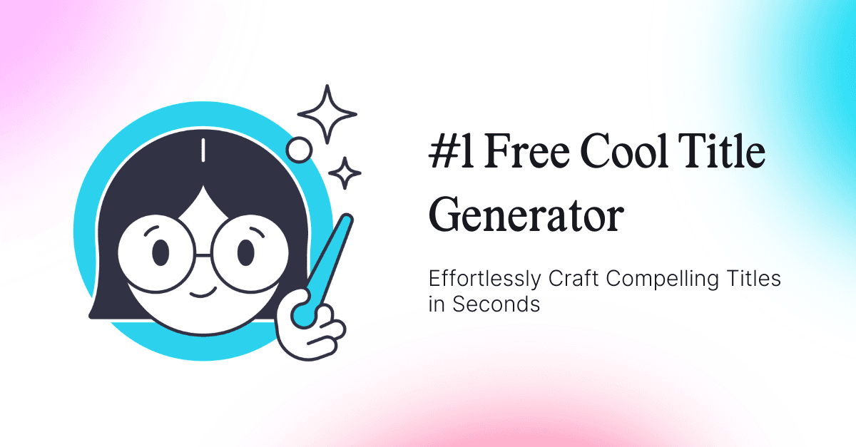Cool Title Generator Powered By Headline Studio