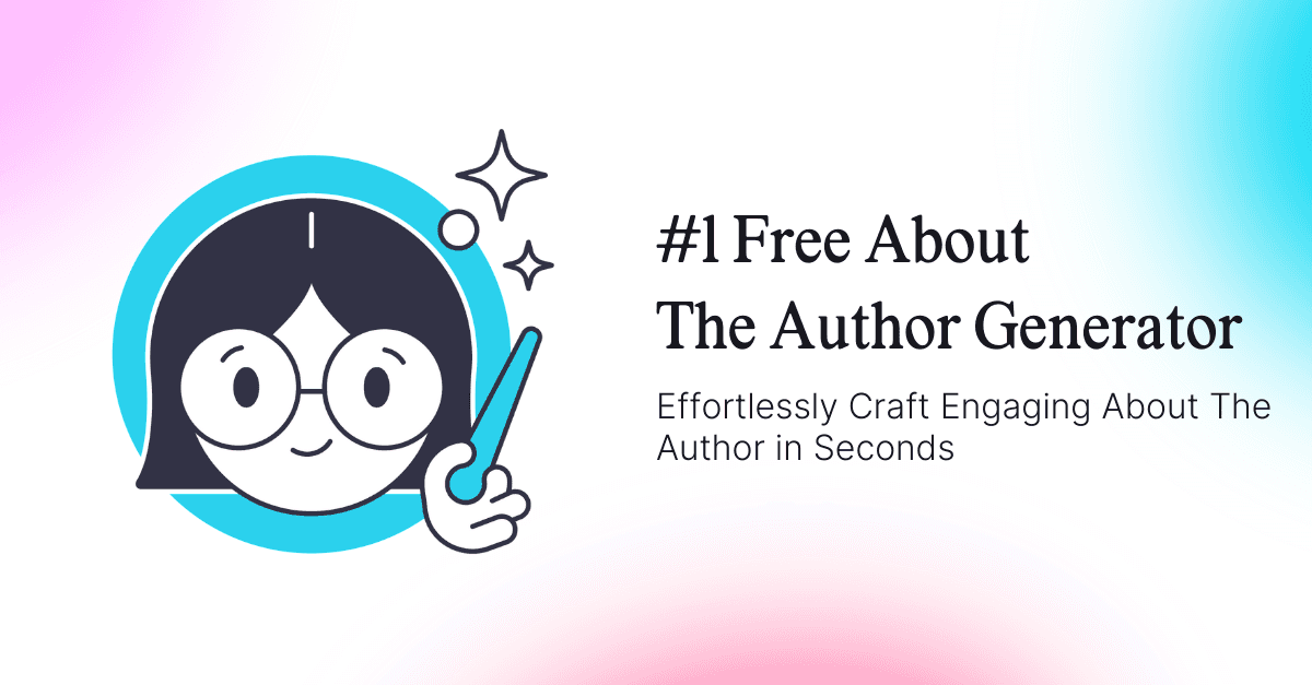 About The Author Generator Powered By Hire Mia