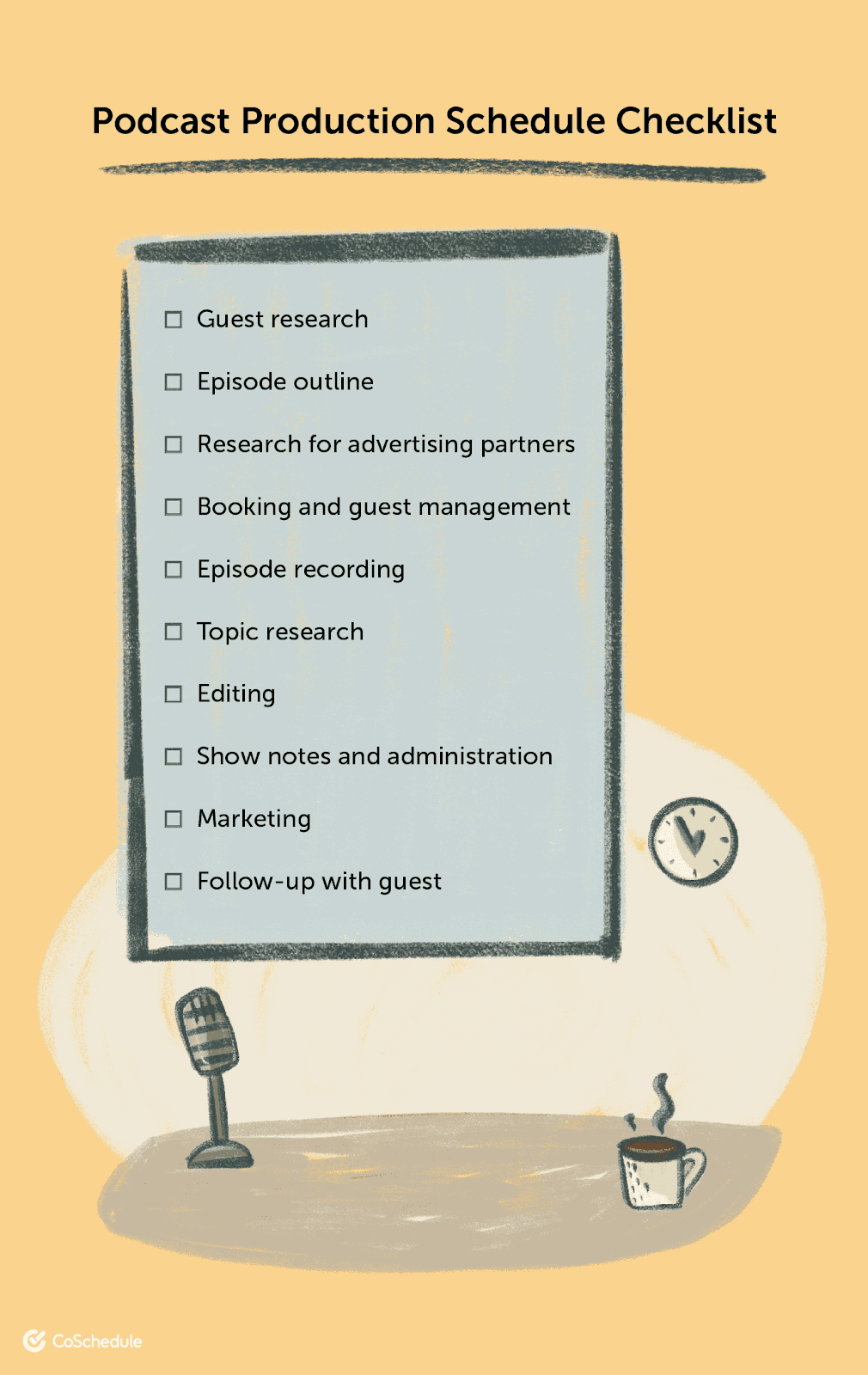 Podcast Schedule: How To Stay Consistent & Get Better Results