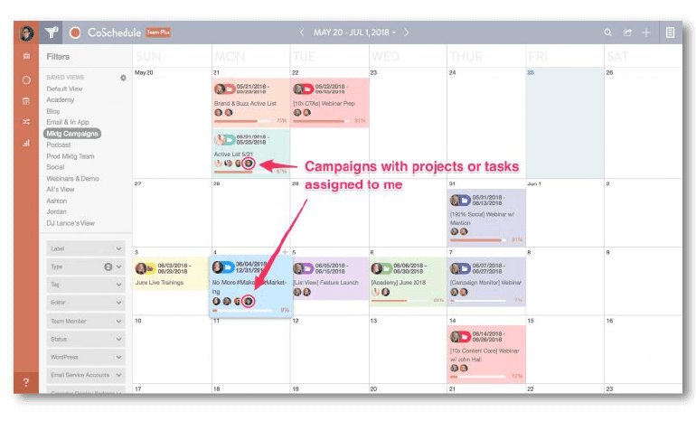 How to Lead a Cross-Functional Team Collaboration With CoSchedule