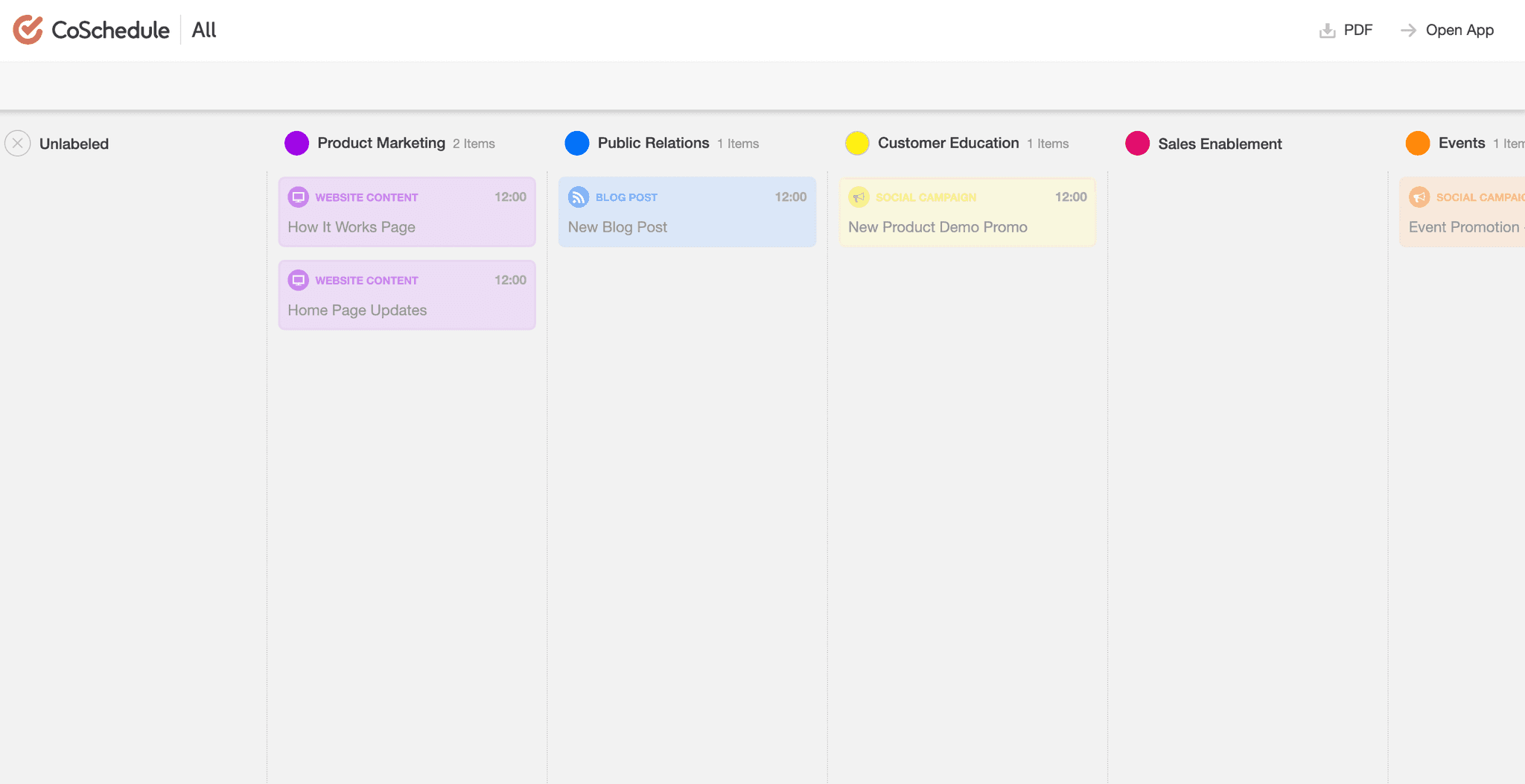 Idea Board - The Best Way To Organize Your Marketing Project Backlog