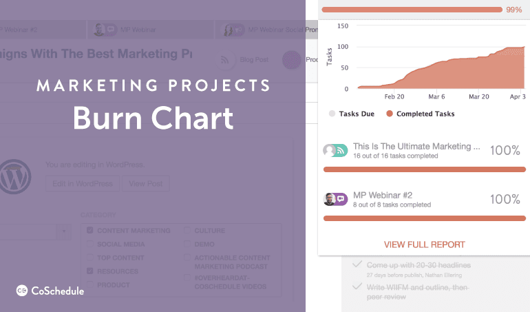 How to Organize Campaigns With Marketing Projects in CoSchedule