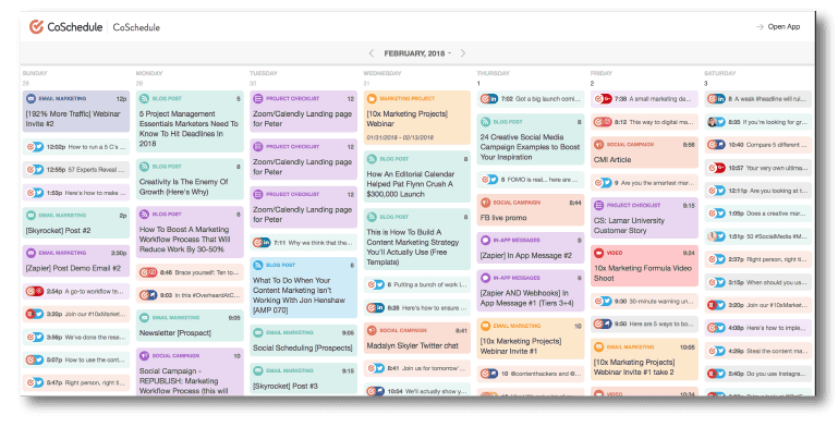 Easily Share Your Marketing Calendar With CoSchedule's Read-Only View