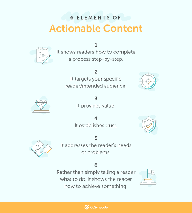 Actionable Content: How to Help Your Audience and Earn Their Trust
