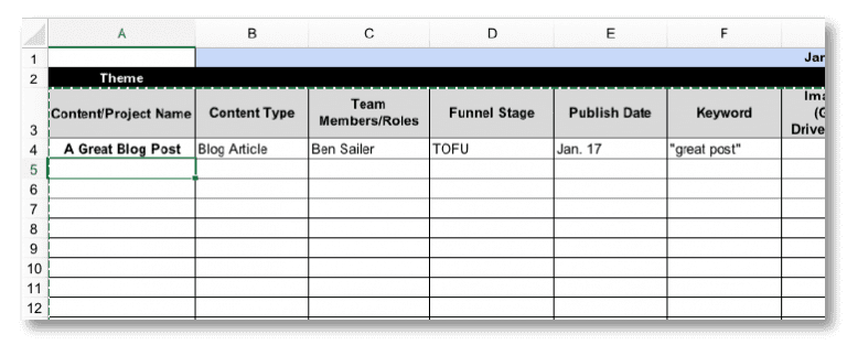 Content Marketing Editorial Calendar: How to Get Organized (Template)