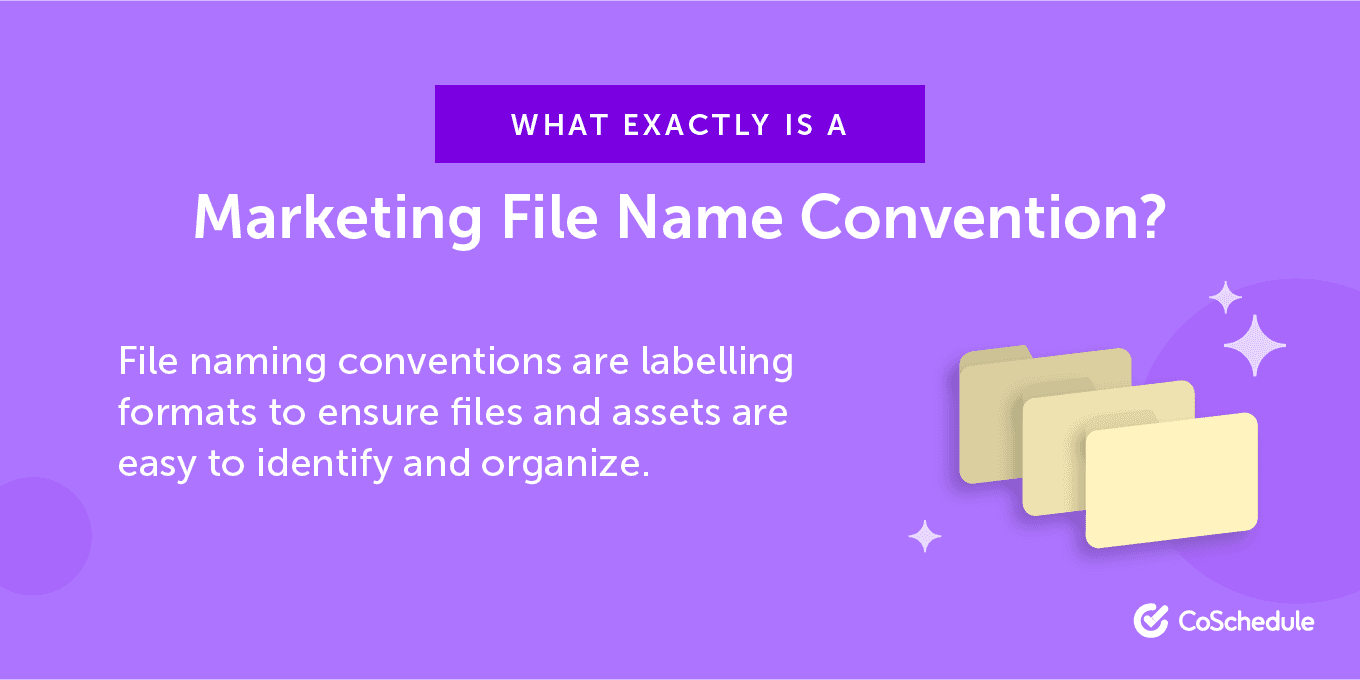 How to Organize Marketing Teams With Effective File Naming Conventions