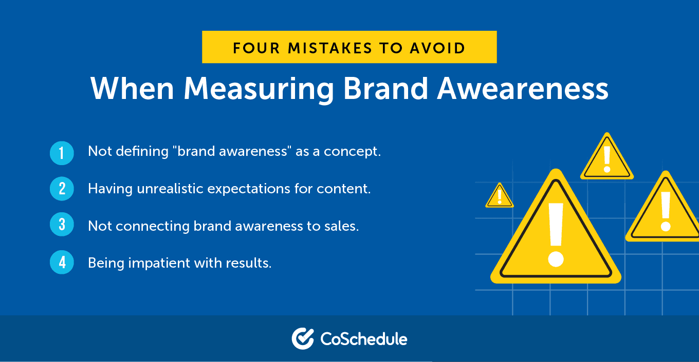 Brand Awareness: How to Measure It the Right Way - CoSchedule