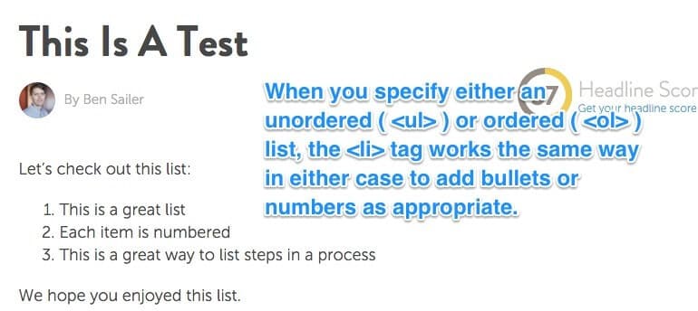 HTML Cheat Sheet For Content Marketers - CoSchedule