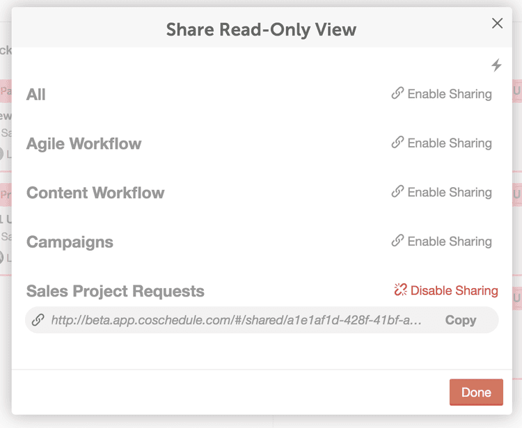 Share Project Timelines & Visibility With External Departments