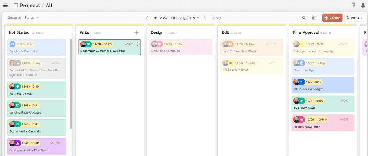 How to Use a Marketing Kanban Board to Manage Every Project