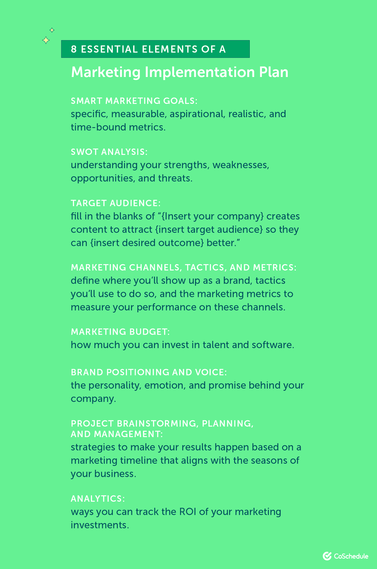 Marketing Implementation: Put Your Strategy Into Practice (Template)