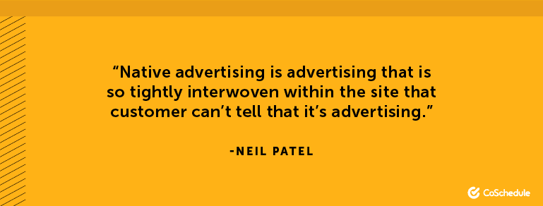 Everything You Need to Know About Native Advertising (19 Examples)