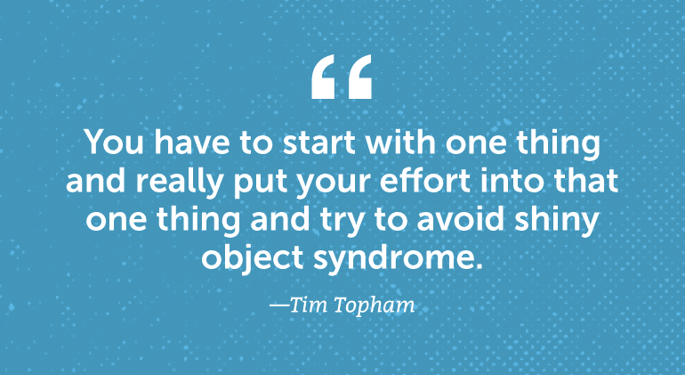 How Tim Topham Went From Side-Hustle To Full-Time Musical Pioneer