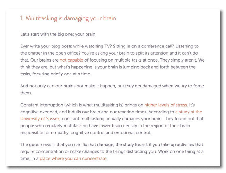 Website Content Template How To Get Content Right The First Time